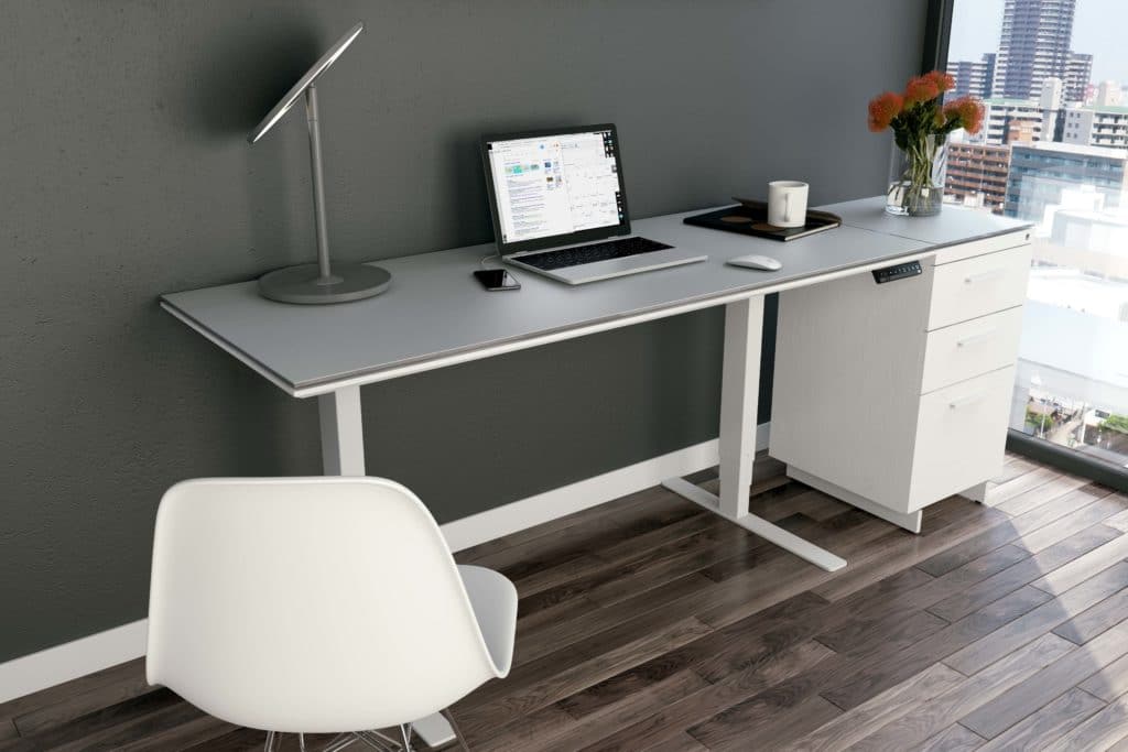 Centro 6451 Height Adjustable Desk - 60″x24″ | BDI Furniture | West ...