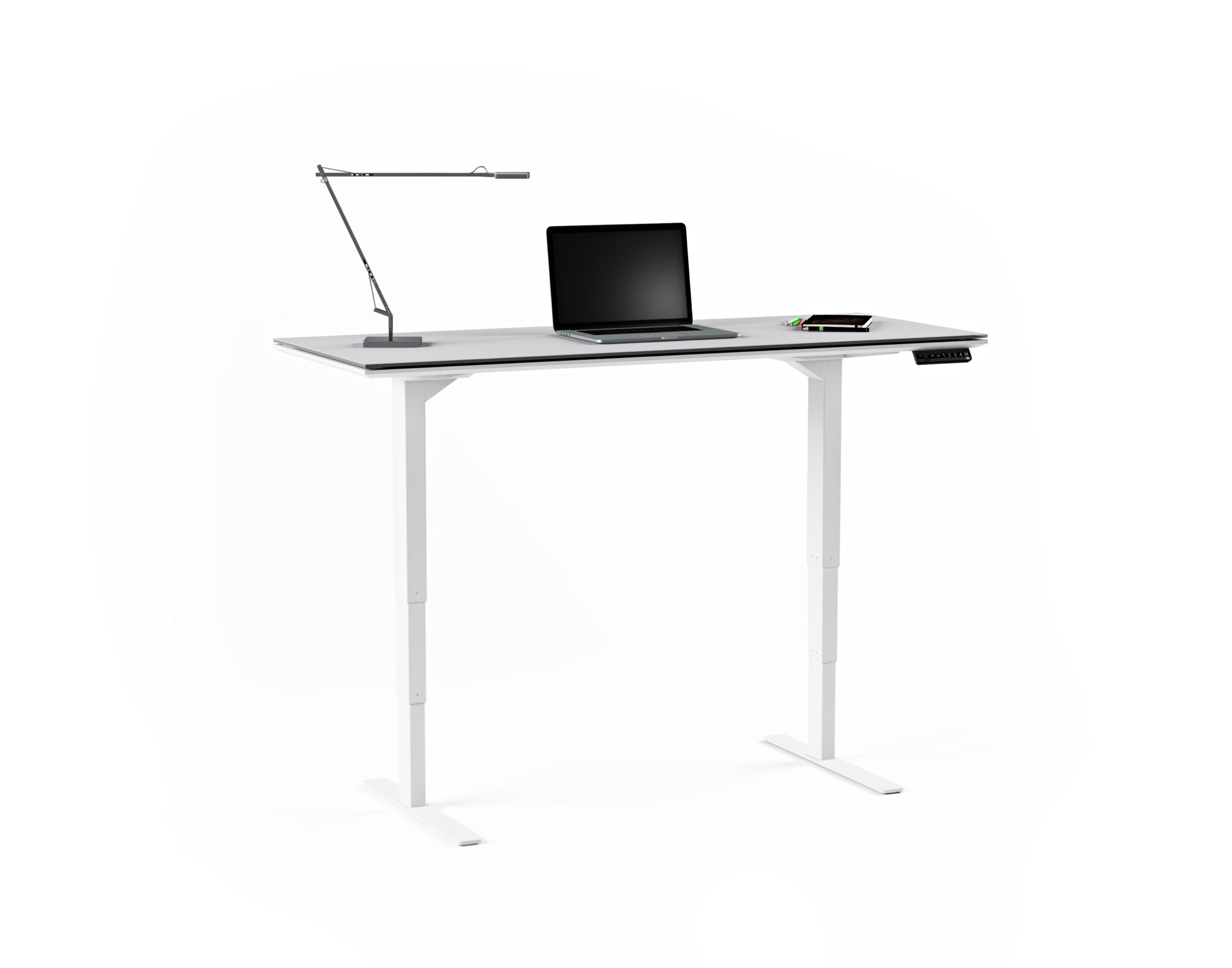 Centro 6451 Height Adjustable Desk - 60″x24″ | BDI Furniture | West ...