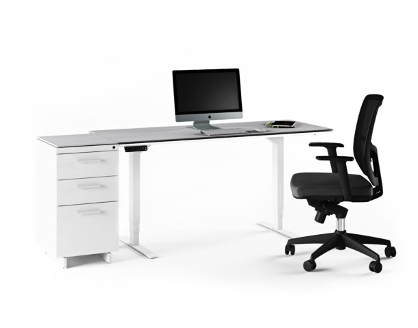 Centro 6451 Height Adjustable Desk - 60″x24″ | BDI Furniture | West ...