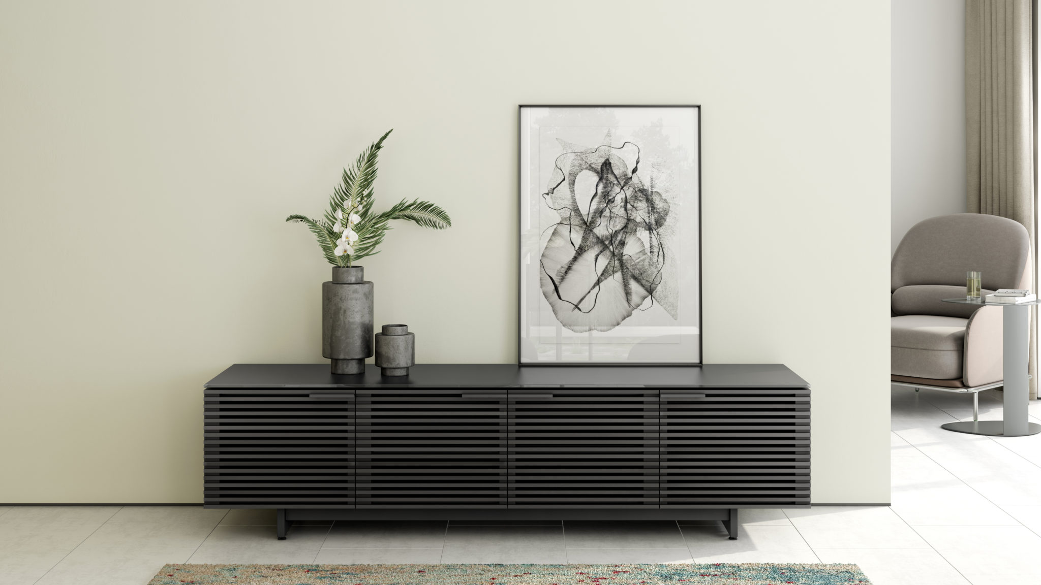 Corridor 8173 Modern Media Console & TV Stand | BDI Furniture | West ...